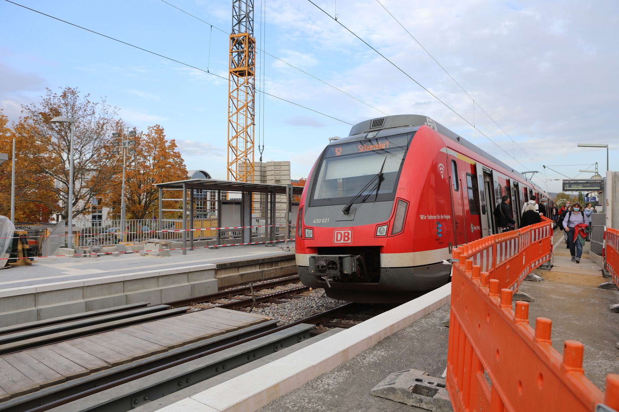 Gleis-Arbeiten in Stetten-Beinstein: Fahrplanänderungen auf der Linie ...