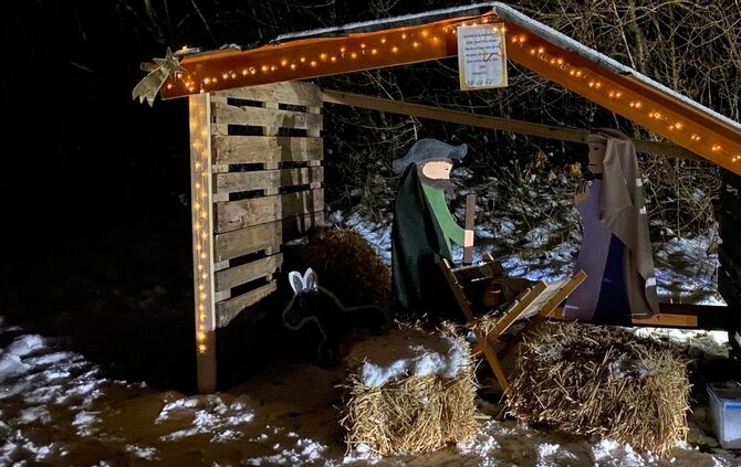 Vier Weihnachtswege im Welzheimer Wald laden in der Corona-Zeit zum ...