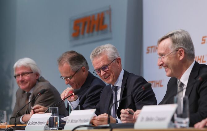 Leichter Umsatz-Rückgang bei Stihl - Nachrichten aus Waiblingen ...