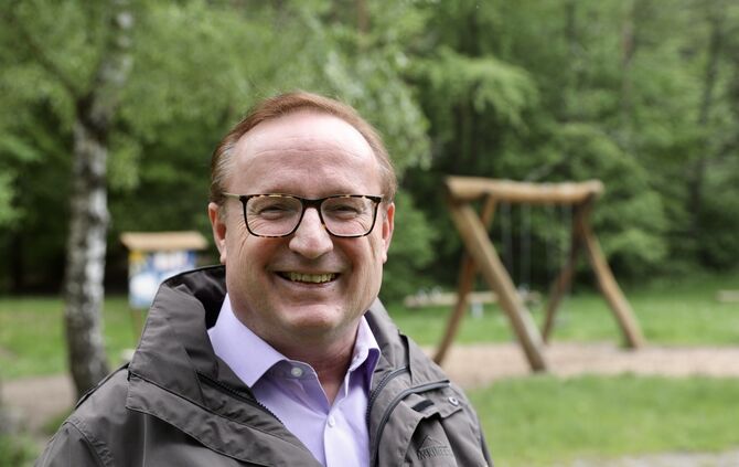 Er setzt auf Schwarmintelligenz: Joachim Reymann von der Partei ...