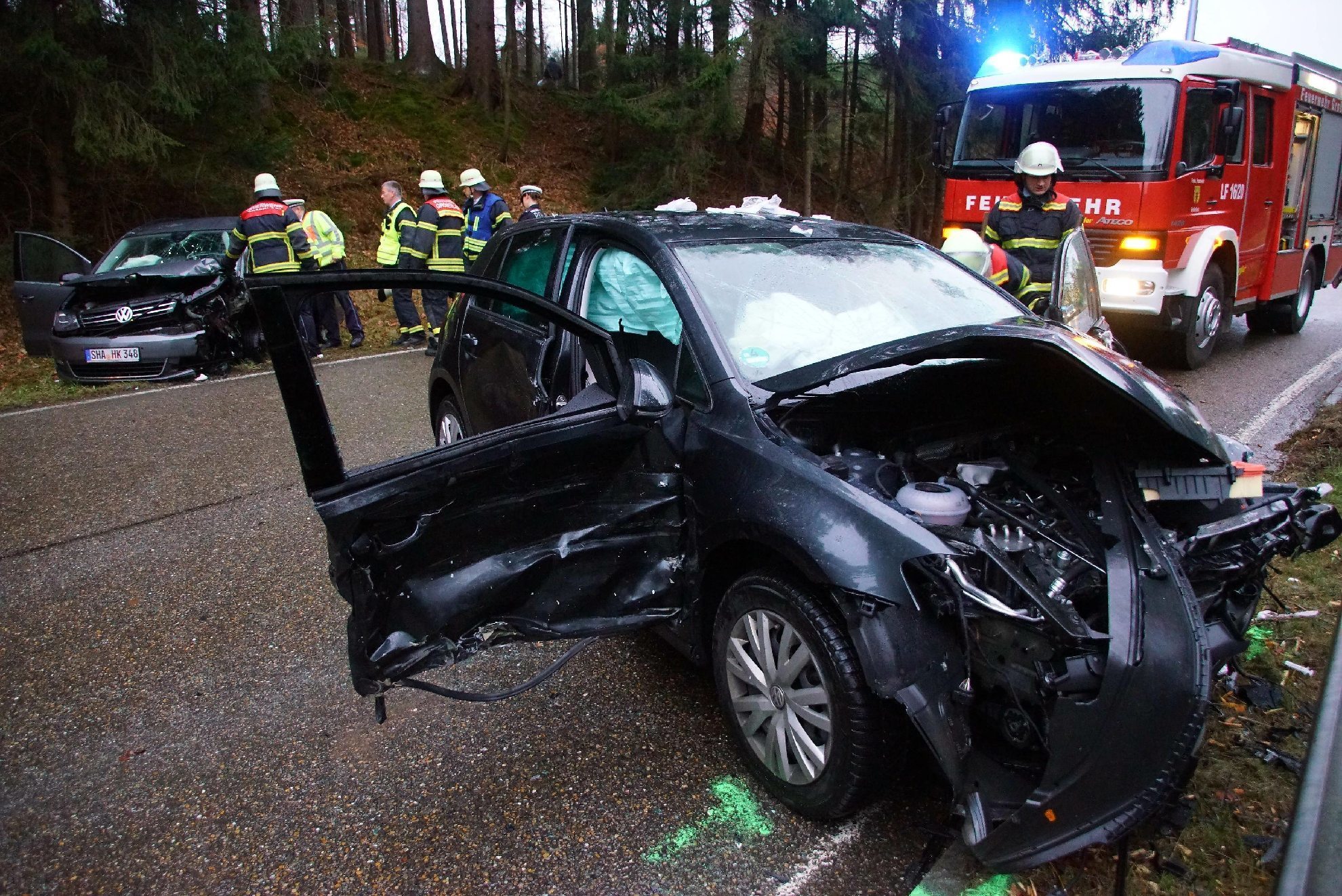 B14: Schwerer Unfall mit mehreren Verletzten - Polizeibericht Rems-Murr-Kreis - Zeitungsverlag ...