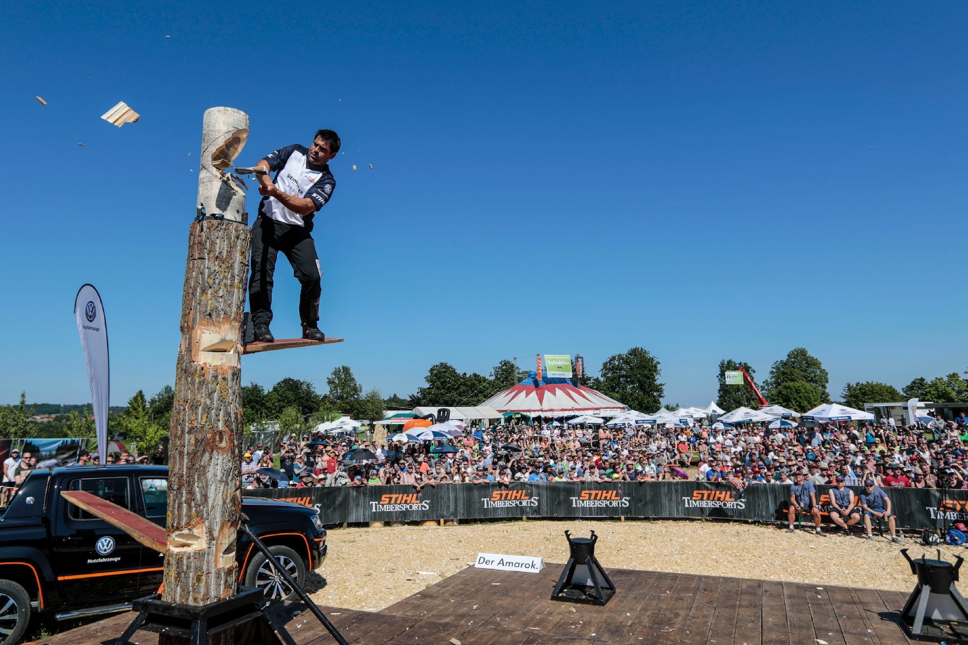 Robert Ebner gewinnt Timbersports-Auftakt - Sport-News aus dem Rems ...