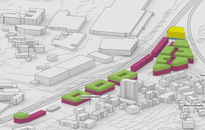Bahnhof Waiblingen: Ein Hauch von „WN 21“ - wird der ZOB unterirdisch ...