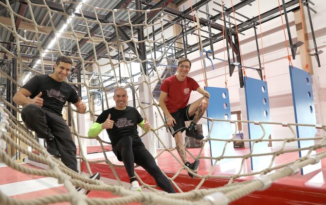 Ninja Warrior: Alexander Hille, Markus Malle und Karim El Azzazy im ...