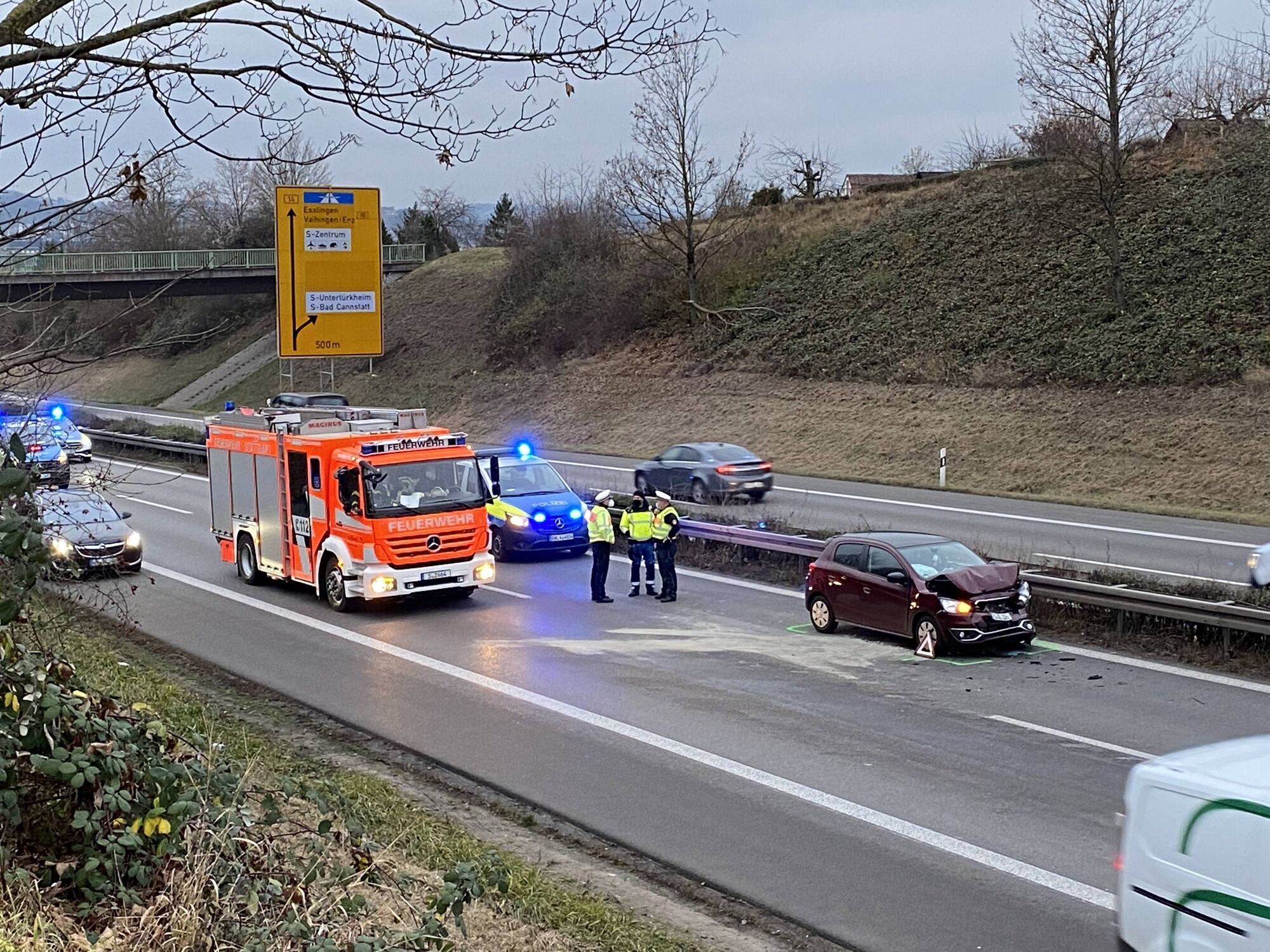 B14 Unfall Heute