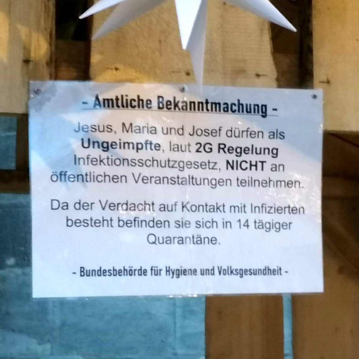 Impfgegner in Kaisersbach: Wer sich versteckt, hat keine eigene Meinung ...