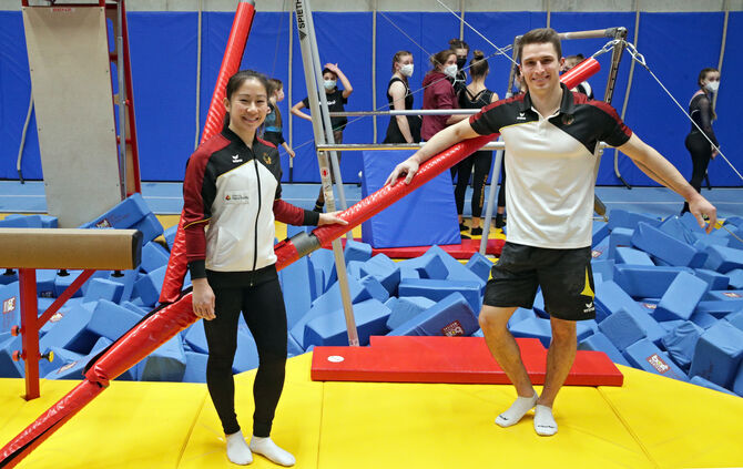 Training mit den Profis Kim Bui und Carlo Hörr - Sport-News aus dem ...
