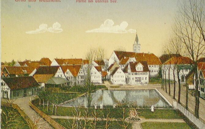 Wie sich der Feuersee in Welzheim in den letzten Jahren verändert hat ...