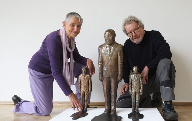 "Lebensnahe Themen": Bildhauer Guido Messer stellt im Druckhaus Waiblingen aus - Nachrichten aus ...