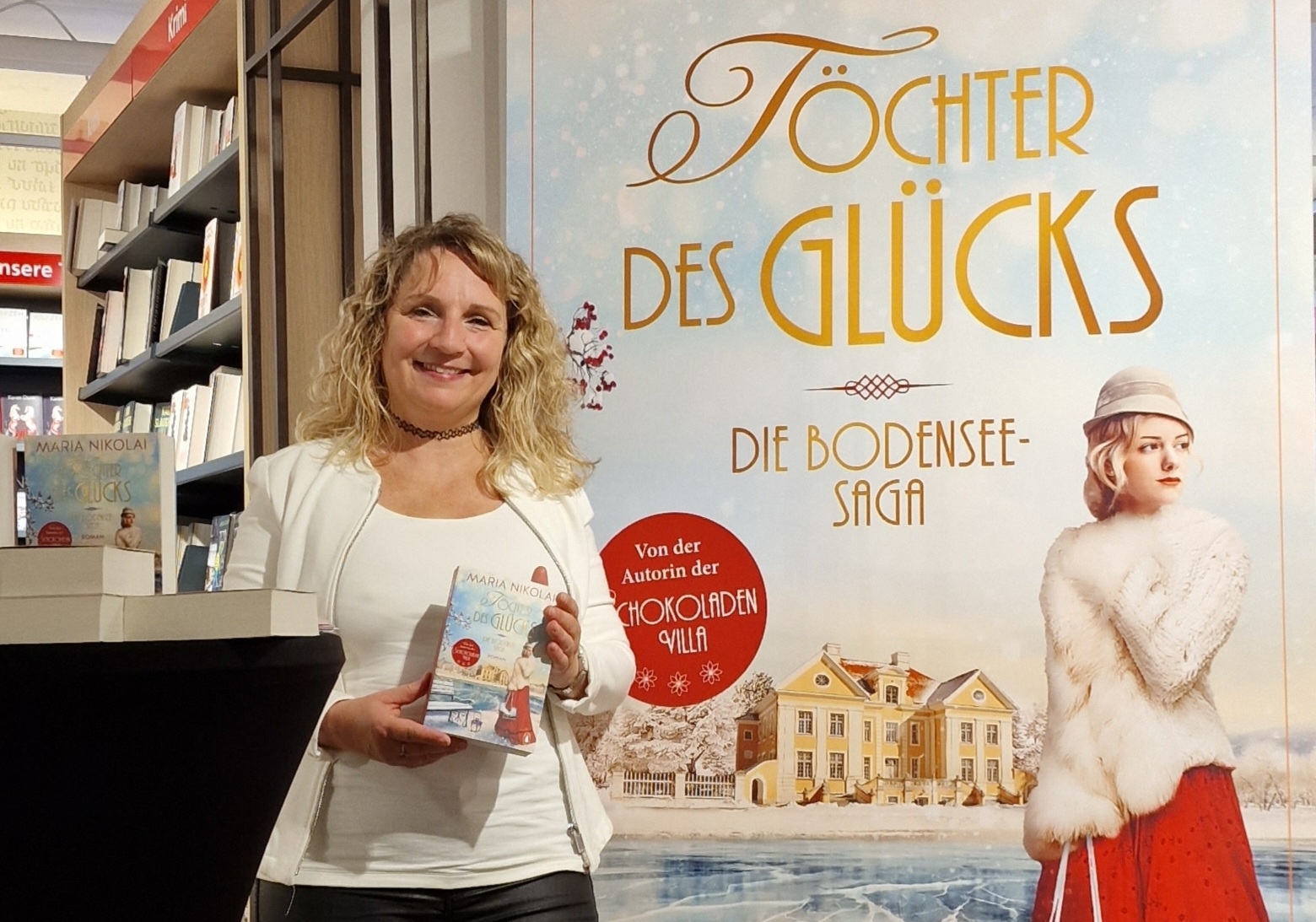 "Schokoladenvilla"-Autorin Maria Nikolai liest in Waiblingen aus neuem ...