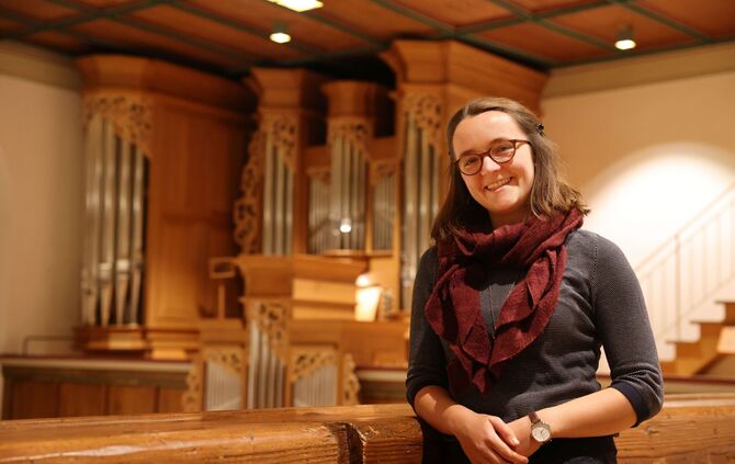 Popmesse von Michael Schütz: Kernener Organistin (25) leitet ...