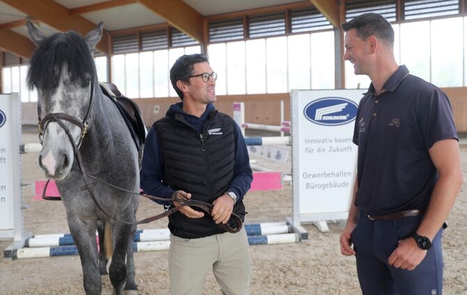 Winnender Reiter Markus Kölz und Sebastian Heller für German Masters ...