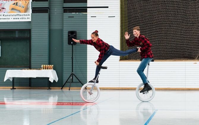Heimspiel für Einradwiesel bei den deutschen Meisterschaften - Sport ...