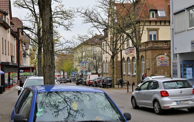 Im Wandel der Zeit: Wie sich die Bahnhofstraße in Waiblingen entwickelt ...