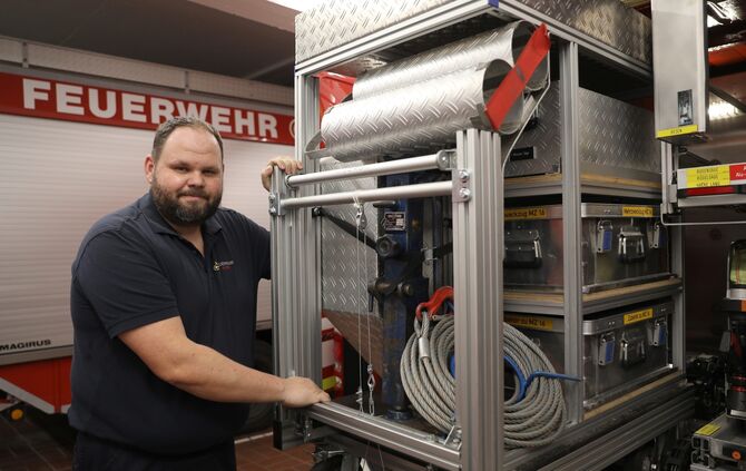 Kinder, Beruf, Feuerwehr, Ehrenamt: Wie schafft Benjamin Rohrwasser aus ...
