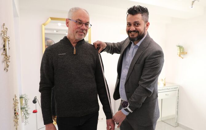 Schneiderei in Kleinheppach und Waiblingen: Kanyouwar Jawish hat wieder ...