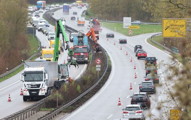 Nach Bagger-Einsatz: So geht’s weiter mit B14 zwischen Teiler und ...