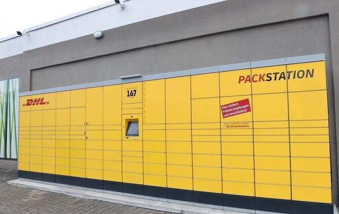 Kernen-Stetten bekommt eine DHL-Packstation: Bauarbeiten haben begonnen ...