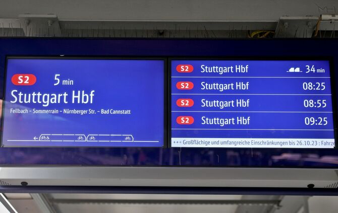 DB lüftet S-Bahn-Rätsel: Warum die S2 Stuttgart oft nicht im Fahrplan ...