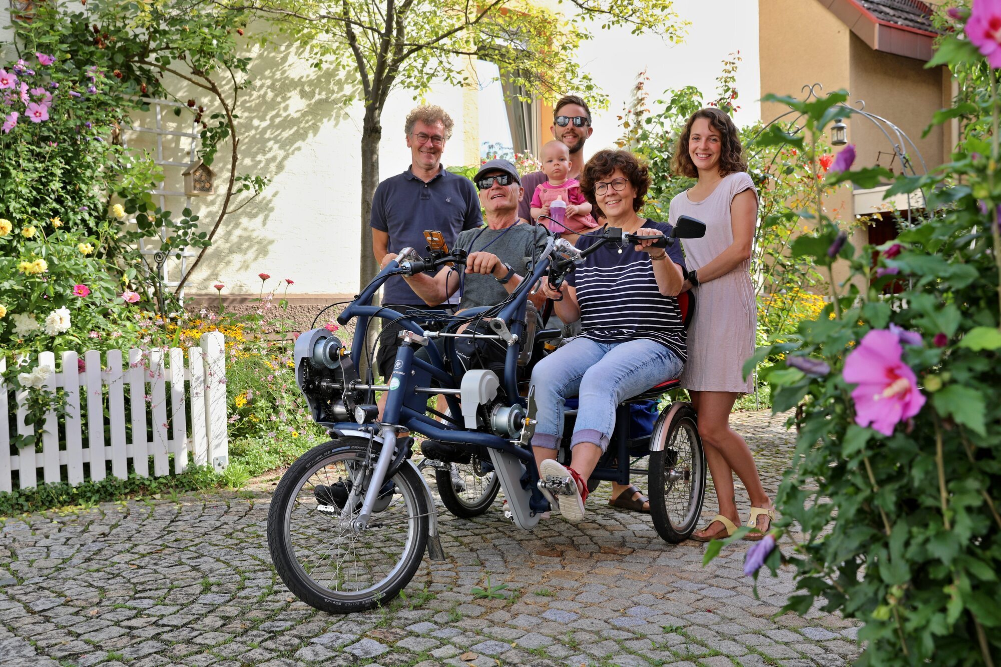 Trotz Erkrankung: Peter Kohn fährt mit Spezial-E-Bike von Waiblingen ...