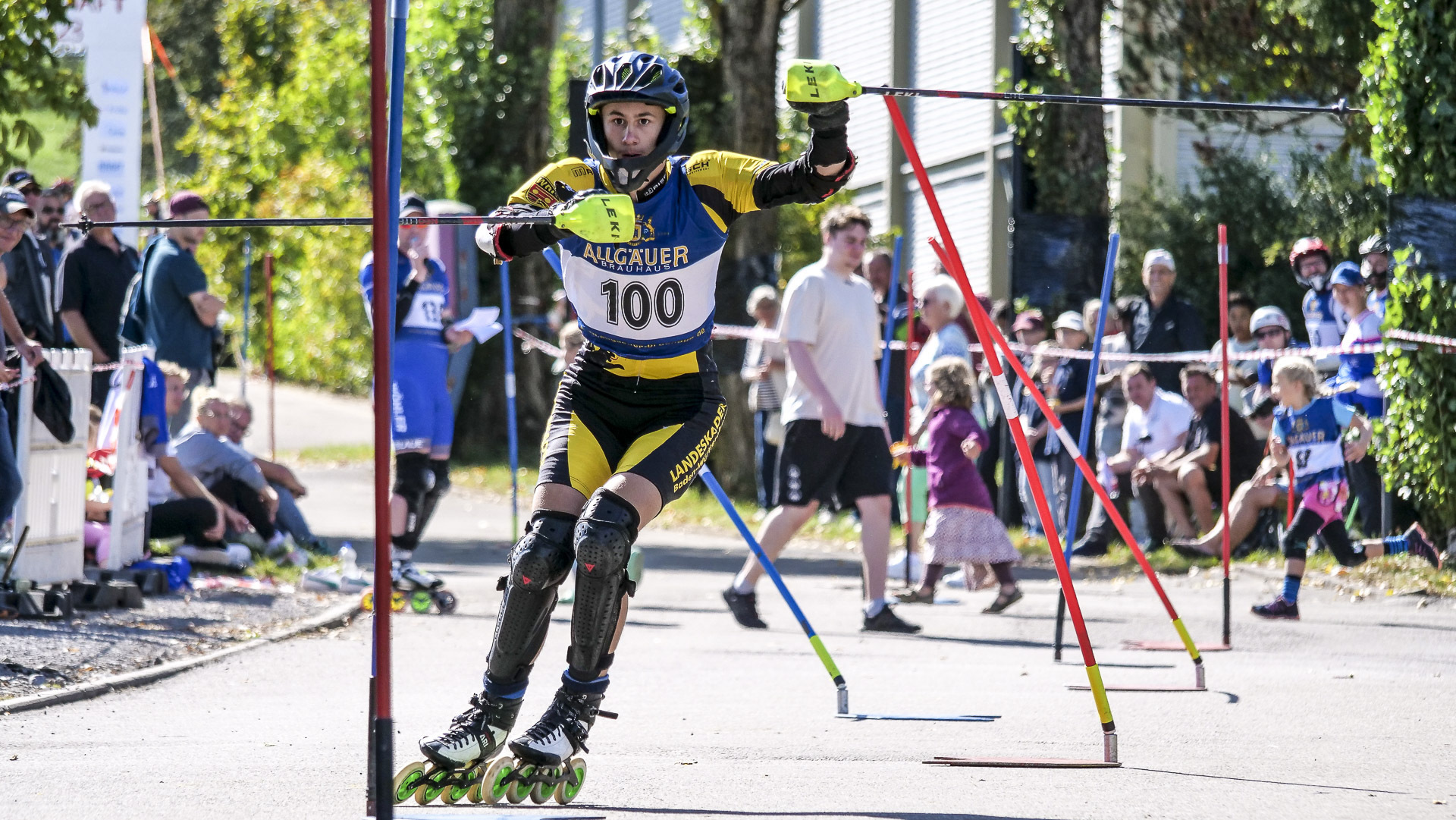 Inline-Alpin-Slalom: Silas Bauer von der SV Winnenden ist Deutscher Meister - Sport-News aus dem ...