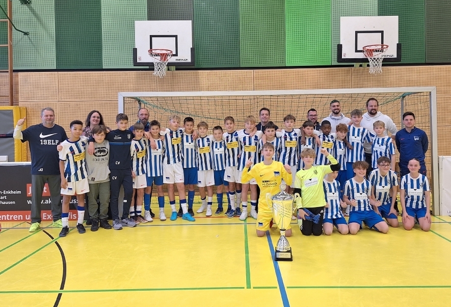 U-13-Bundesliga-Cup der Juniorenfußballer: Hertha BSC Berlin gewinnt in ...