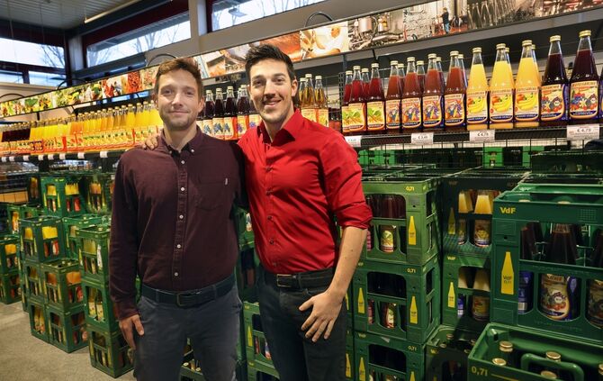 Bruno und Marius Maier: Bei Beutelsbacher Fruchtsäften kommt die 4 ...