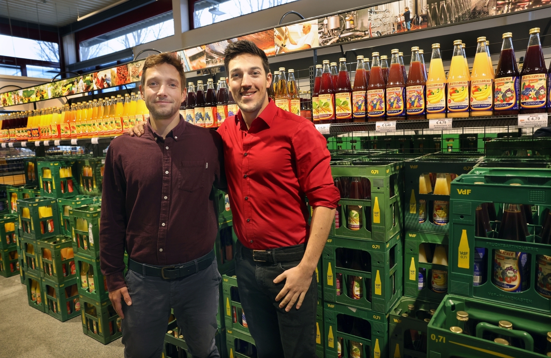 Bruno und Marius Maier: Bei Beutelsbacher Fruchtsäften kommt die 4 ...
