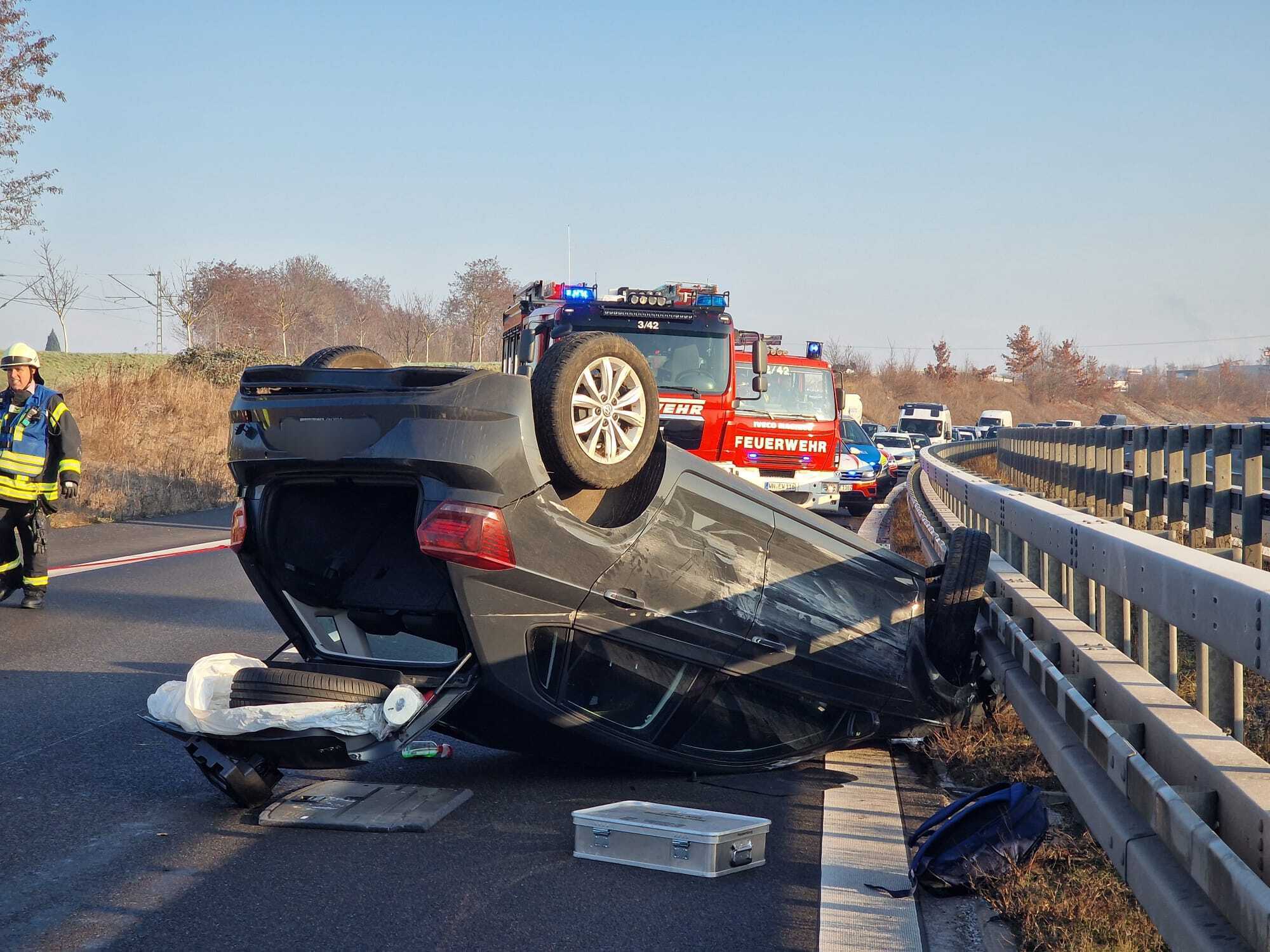 Unfall Auf B14