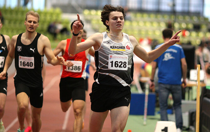 Leichtathletik Rems-Murr: Schaich und Stallbaum räumen bei BW-Hallen ...