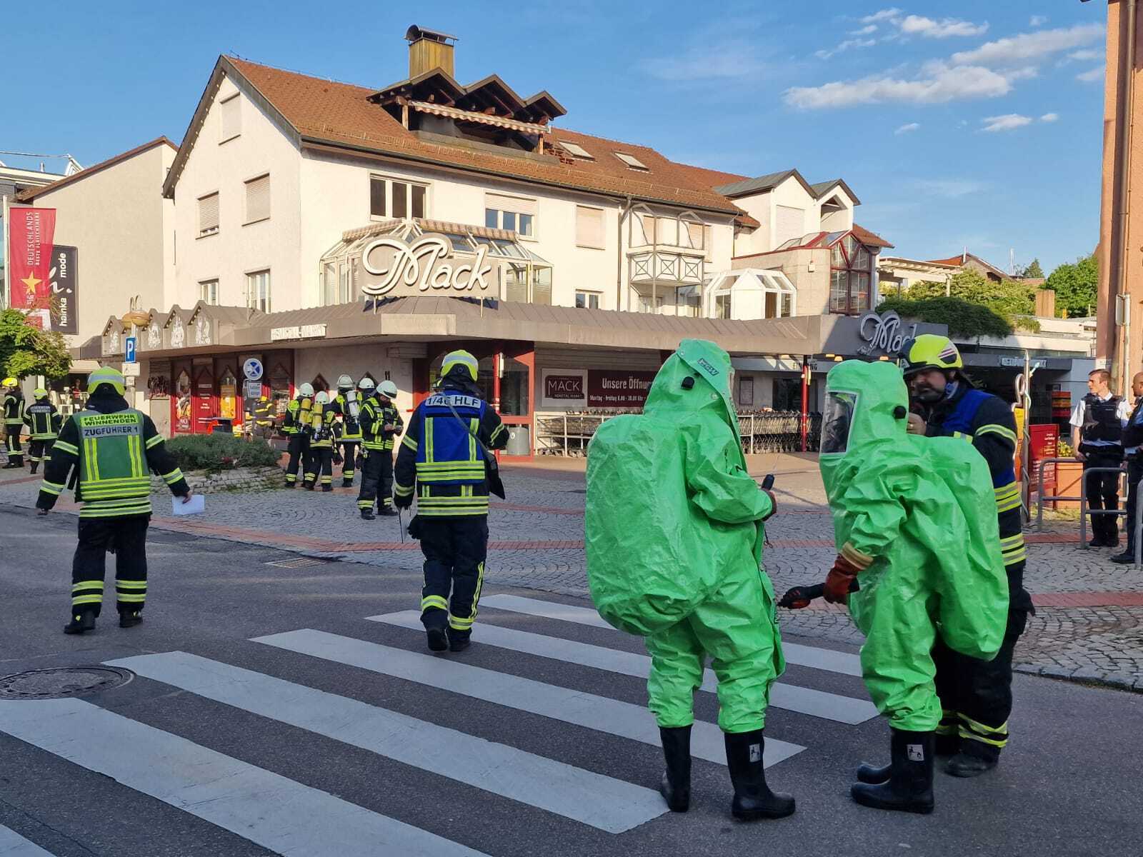 Feuerwehr-Einsatz beim Remstal-Markt Mack: Was war los in Weinstadt ...