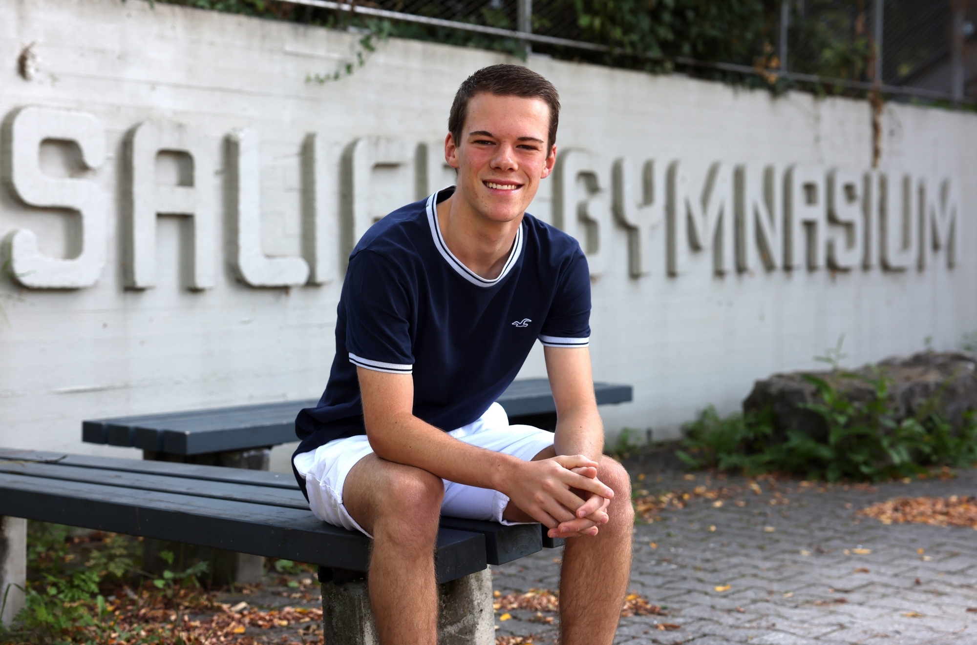 Abitur am Salier-Gymnasium mit 1,0: Danach ging es für Max Leiter direkt ins Ausland ...