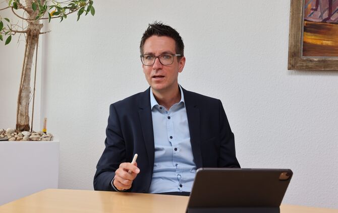 Bürgermeister Peter Schäfer: So liefen seine ersten Dienstwochen in ...