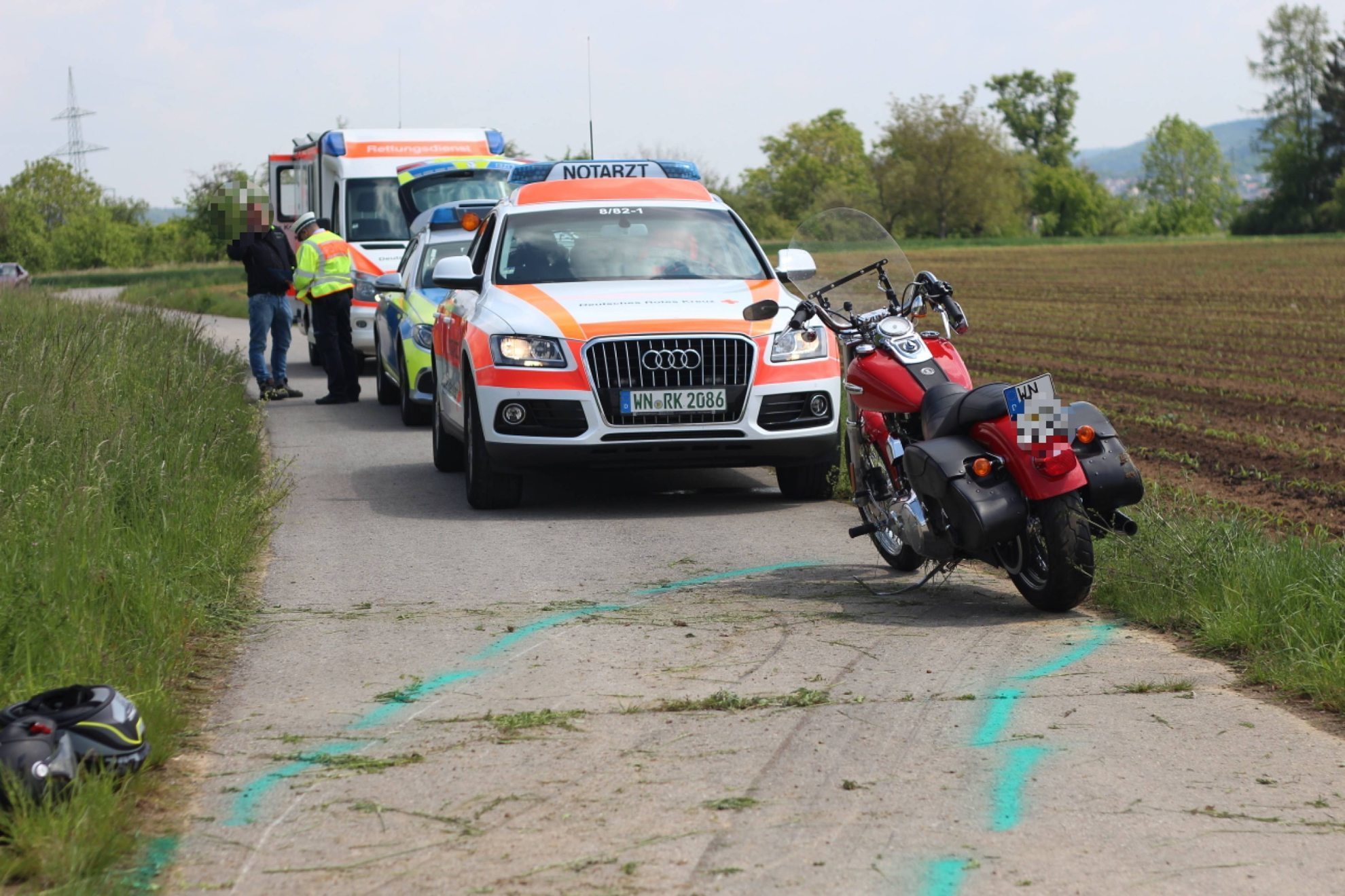 Harley-Fahrer schwer verletzt - Polizeibericht Rems-Murr-Kreis - Zeitungsverlag Waiblingen