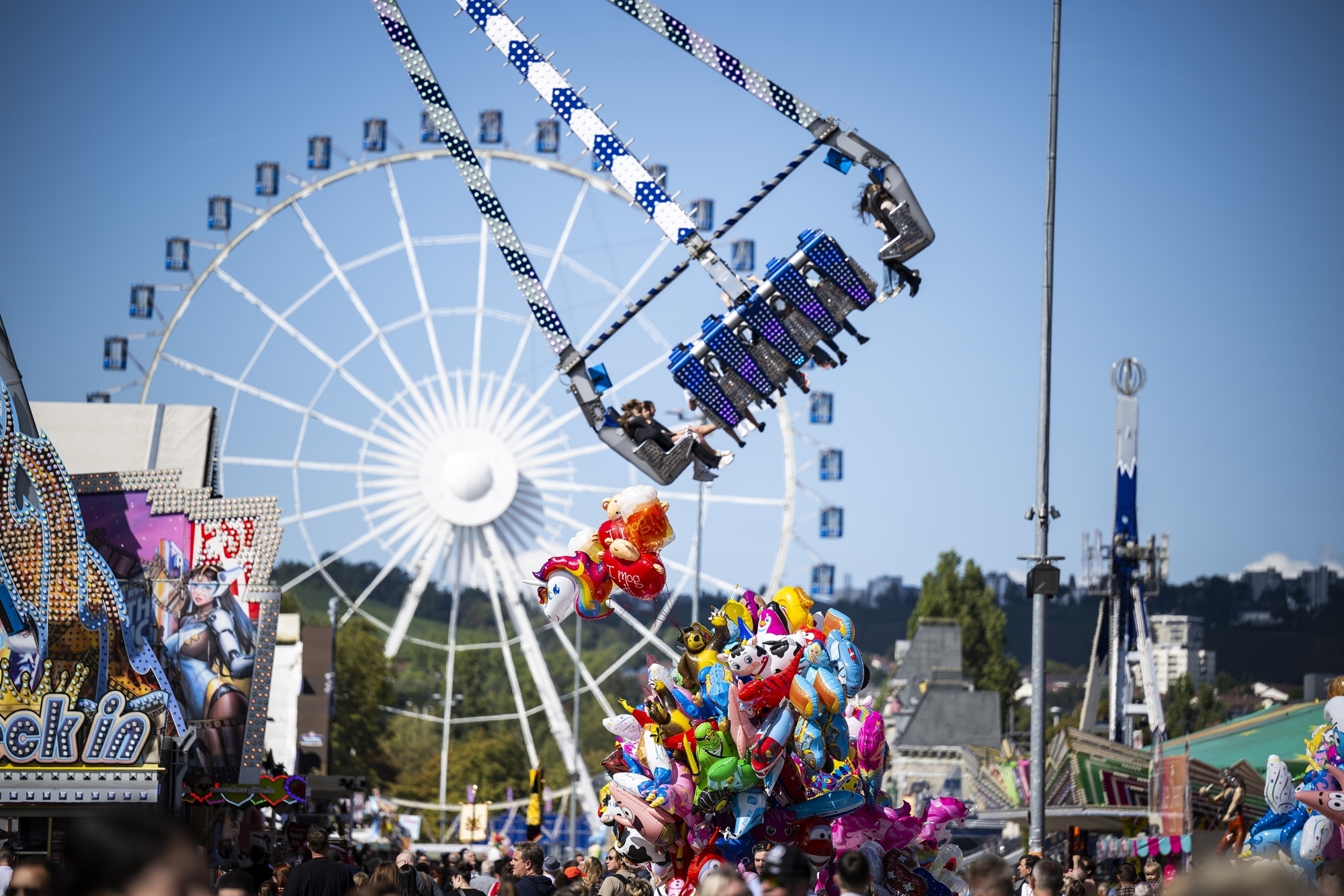 Cannstatter Volksfest: Bislang mehr als zwei Millionen Wasen-Besucher ...