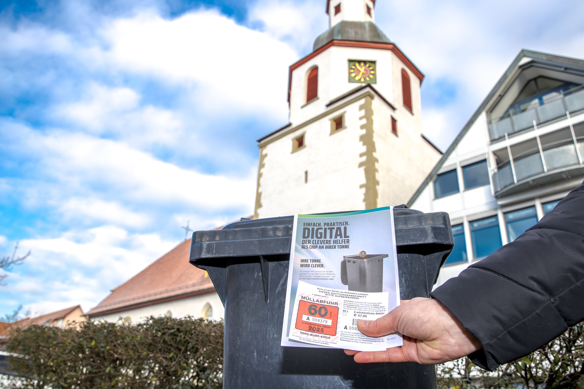 Frist im Rems-Murr-Kreis endet: Bis wann die Müllmarke auf der Tonne kleben muss - Nachrichten ...