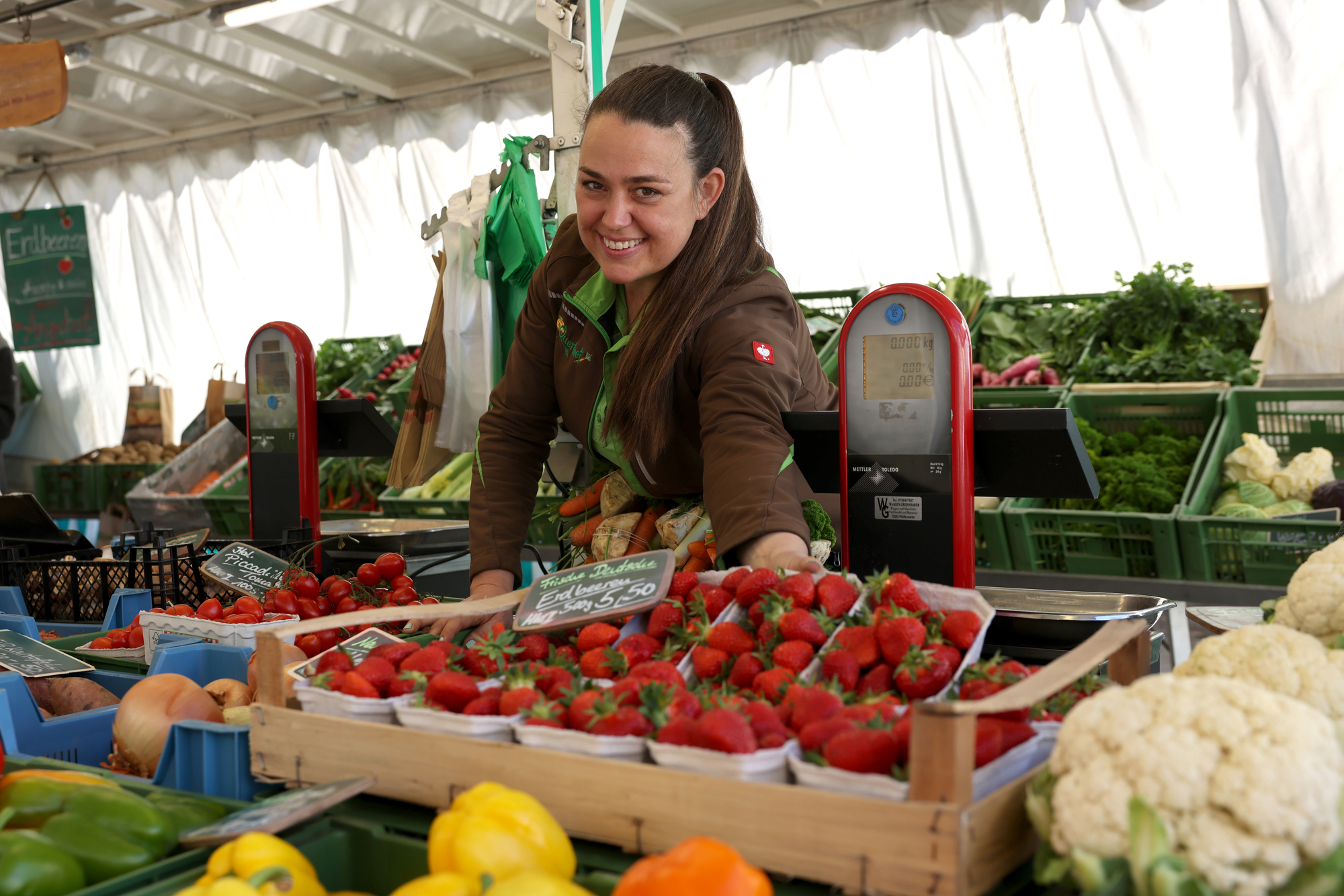 Wochenmarkt Waiblingen: Was kosten Erdbeeren aus Deutschland - und dem ...