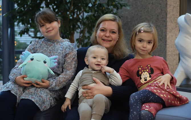 Zwischen Kita und Klinik: Matilda (6) aus Waiblingen braucht ständig ...