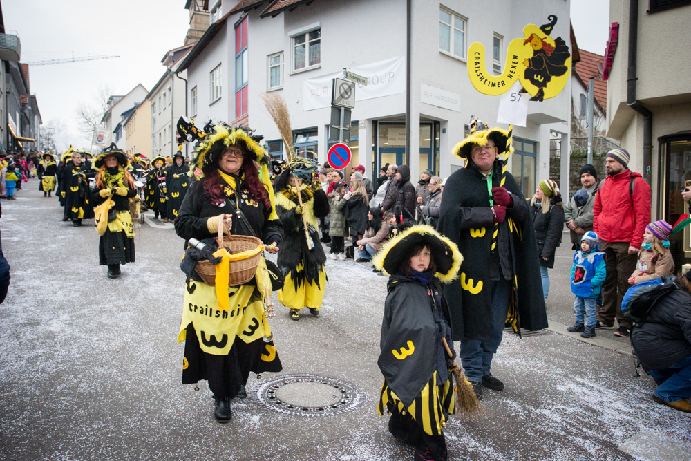 Faschingsumzug Waiblingen 2024